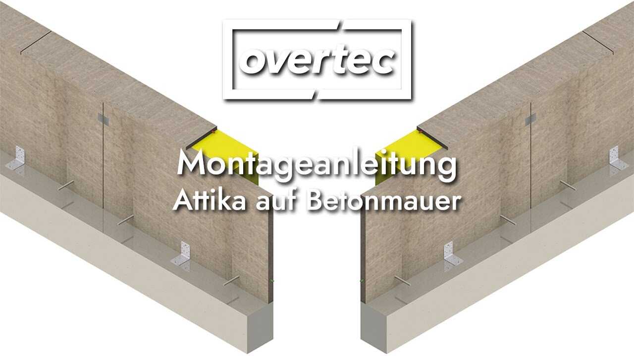 Fortschrittliche und vorgefertigte Attika für ihr Bauprojekt.